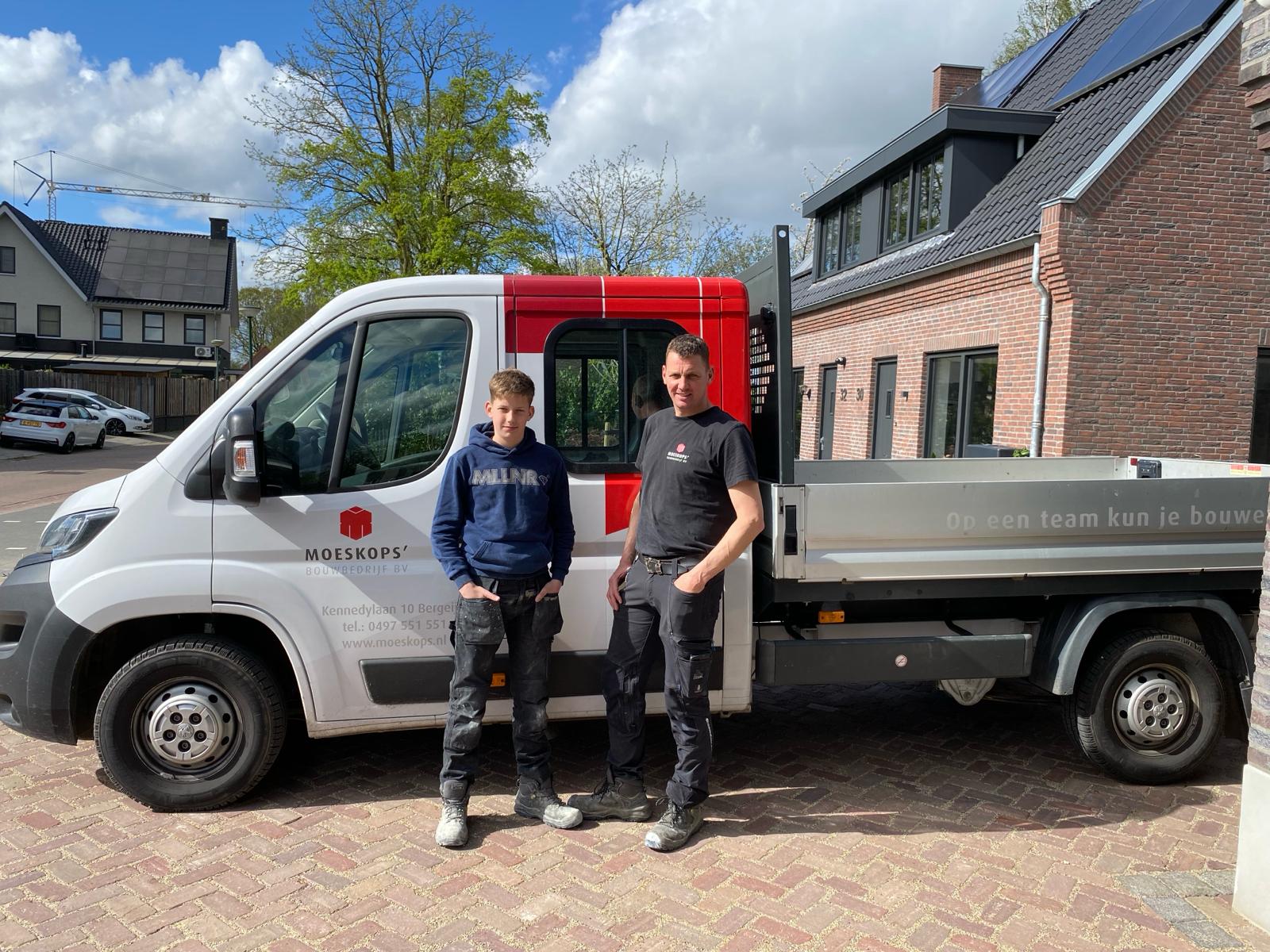 Zo vader zo zoon... - Moeskops